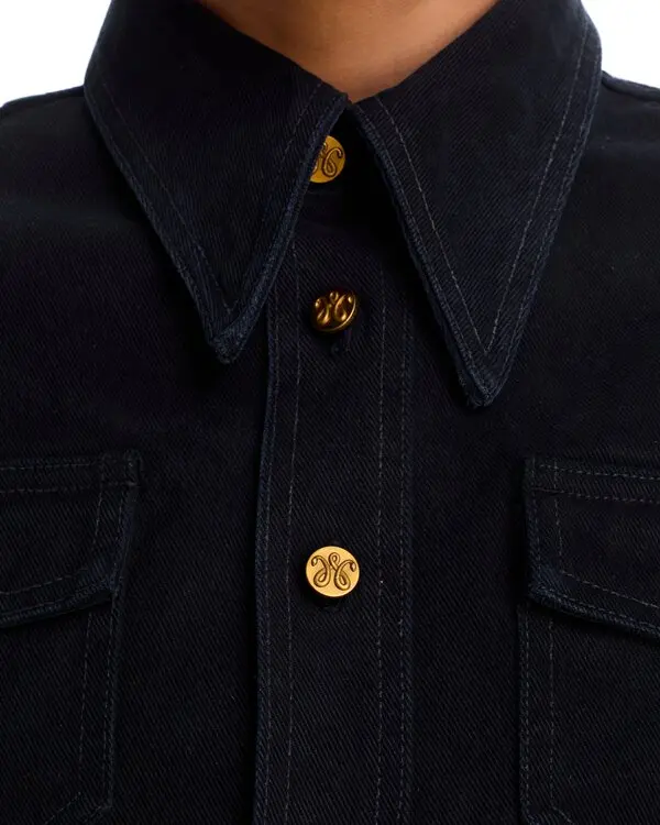 WILLY CHAVARRIA Denim Chavela Shirt
