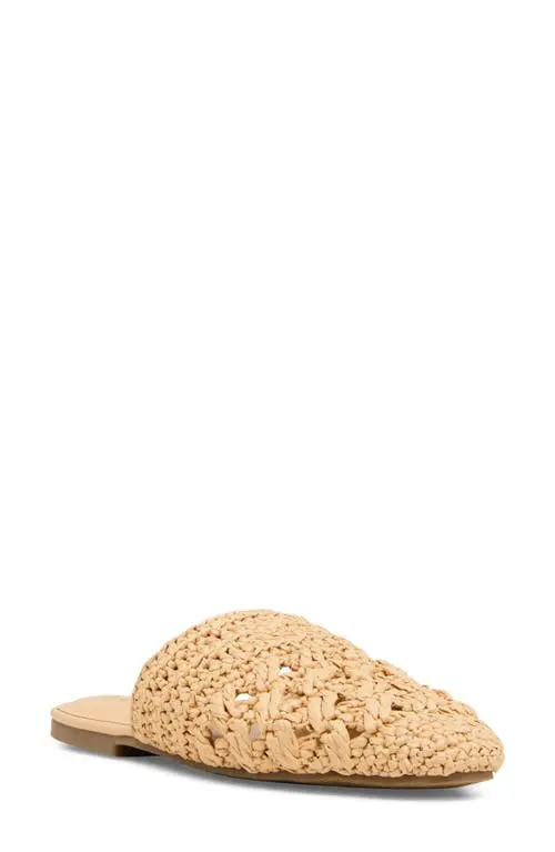 Anne Klein Sam Crochet Mule - Natural