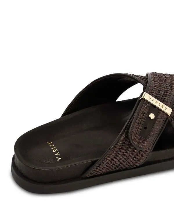 Varley Esla Slide Sandals - Ebony