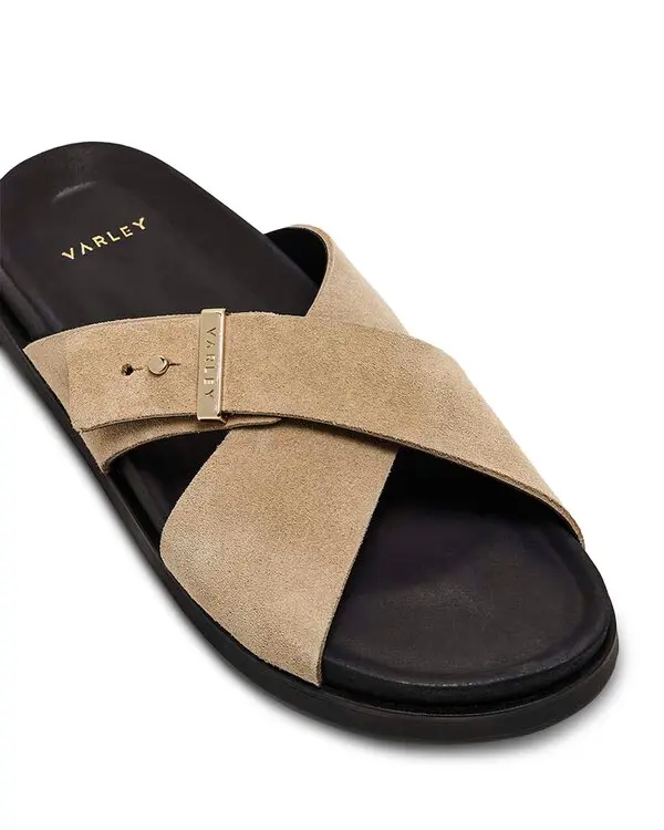 Varley Esla Slide Sandals - Humus
