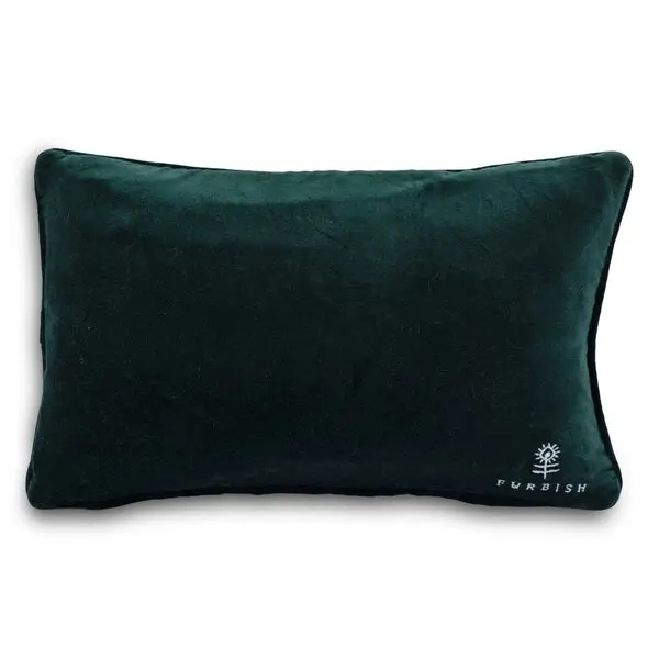 FURBISH Good At Naps Needlepoint Pillow, 15 X 9