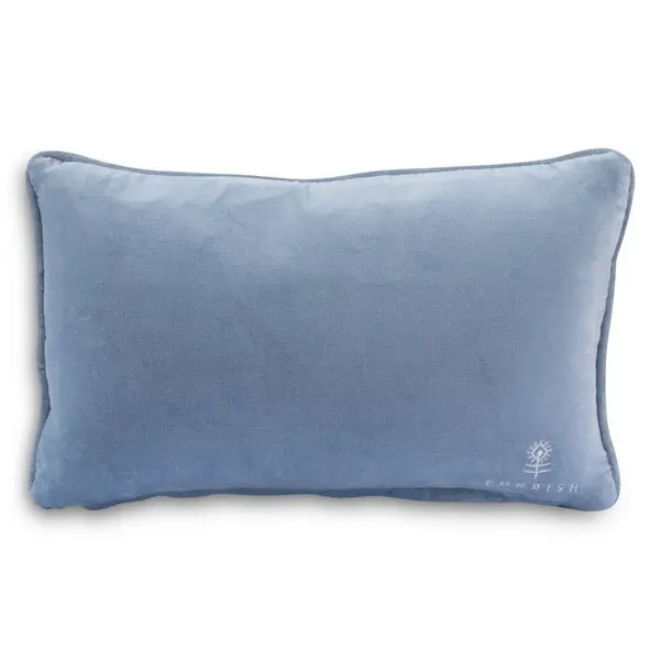 FURBISH Reality Check Needlepoint Pillow, 15 X 9