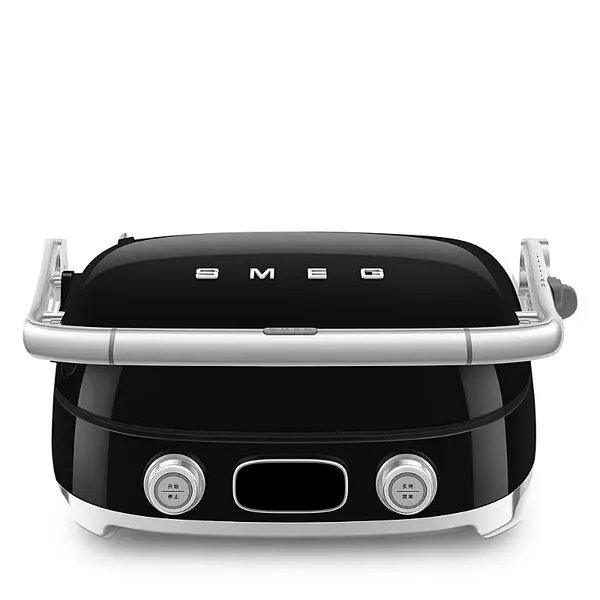 SMEG Signature Multi-use Grill - Black Mgfblus