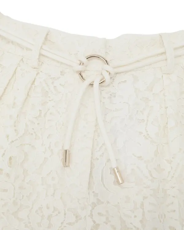 REISS Lori Lace Shorts