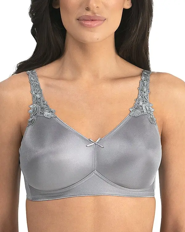 DOMINIQUE INTIMATES Jilian Wire Free Minimizer Bra - Grey Smoke