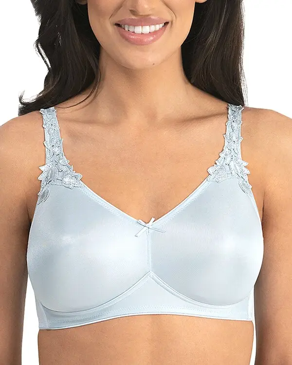 DOMINIQUE INTIMATES Jilian Wire Free Minimizer Bra - Stone Blue