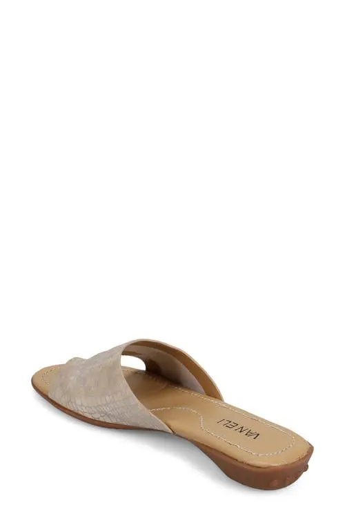 Vaneli Tallis Slide Sandal - Champagne