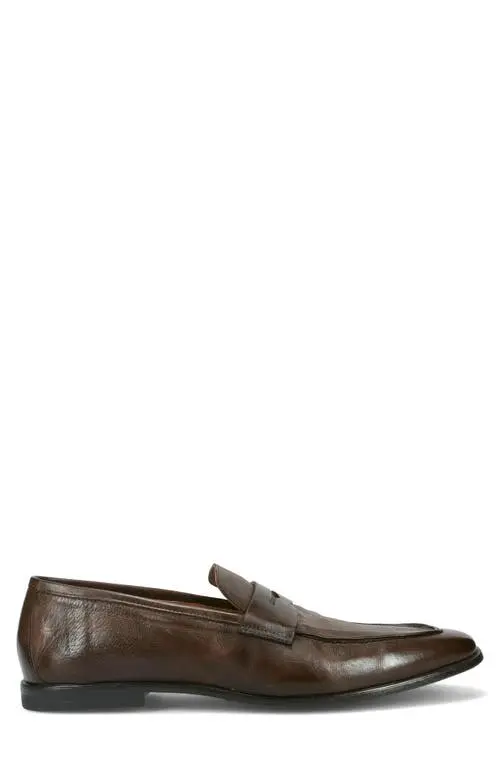 Ron White Paul Weatherproof Penny Loafer - Chocolate