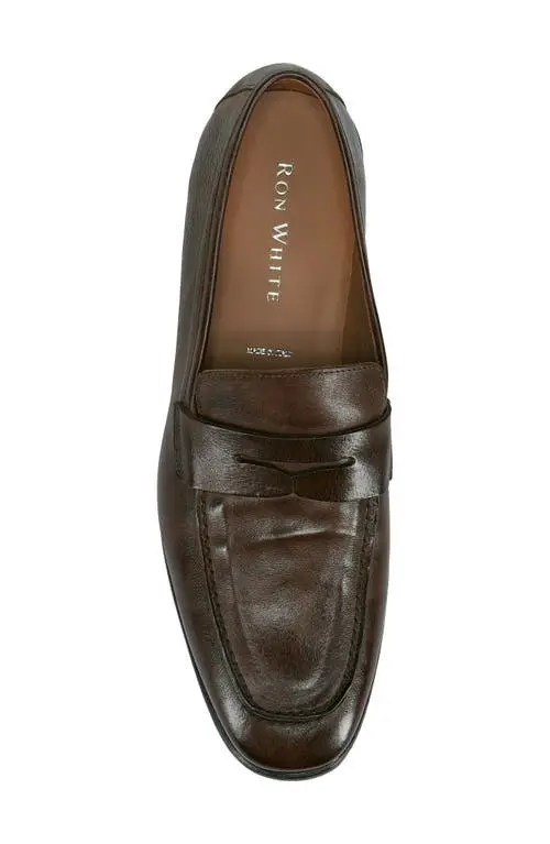 Ron White Paul Weatherproof Penny Loafer - Chocolate