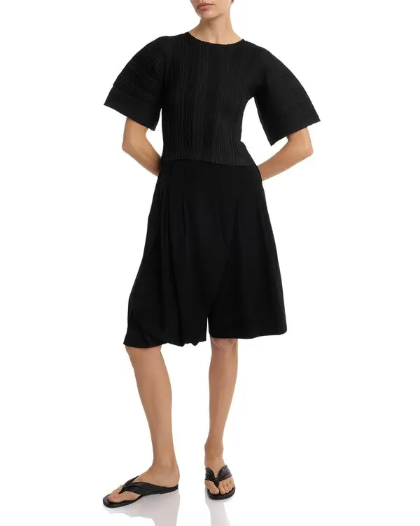 Issey Miyake Rib Pleats Top