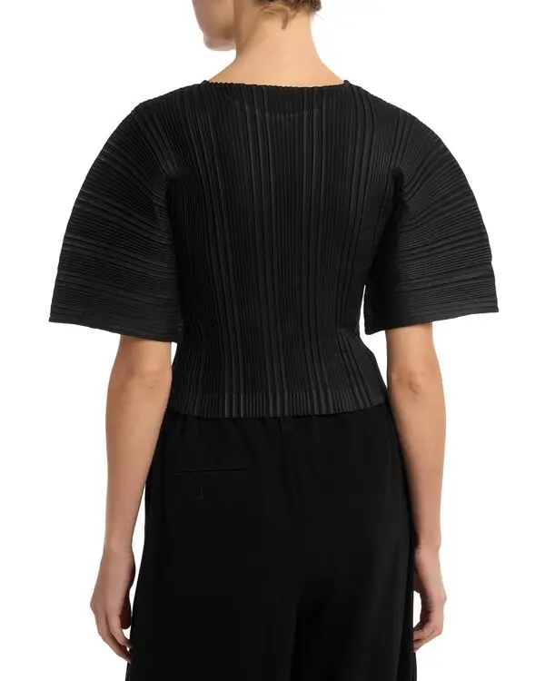 Issey Miyake Rib Pleats Top
