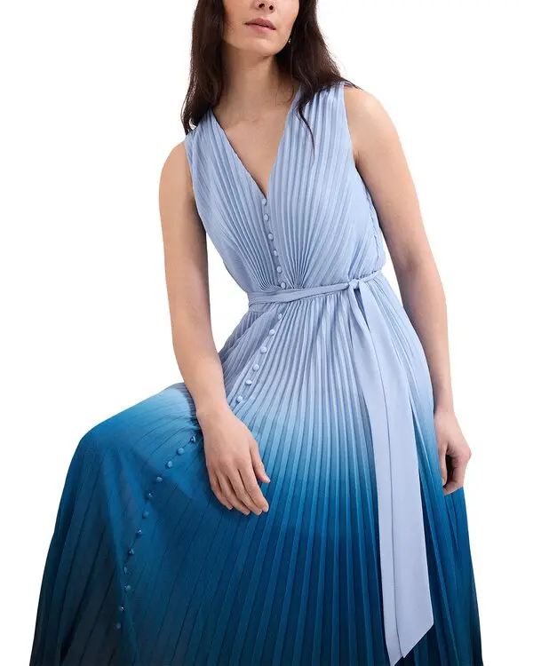 PHASE EIGHT Petite Mira Ombre Sleeveless Dress