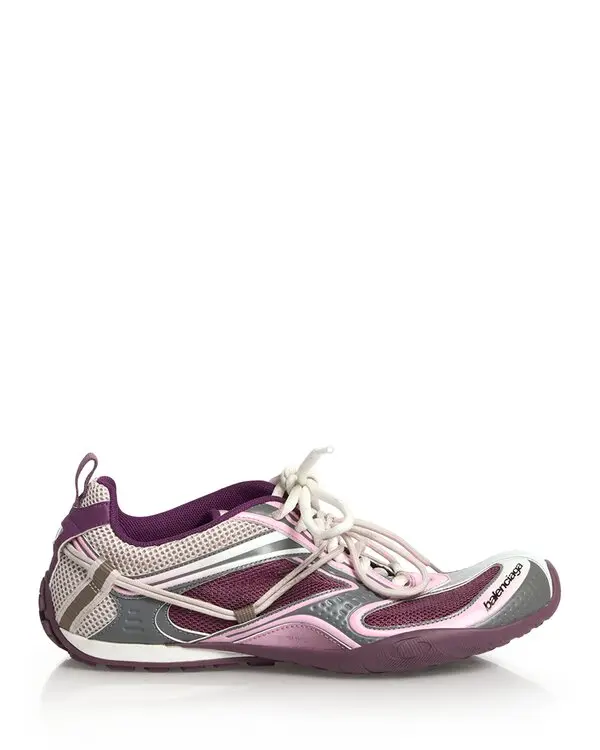 Balenciaga Radar Gradient Lines Sneakers - Prune
