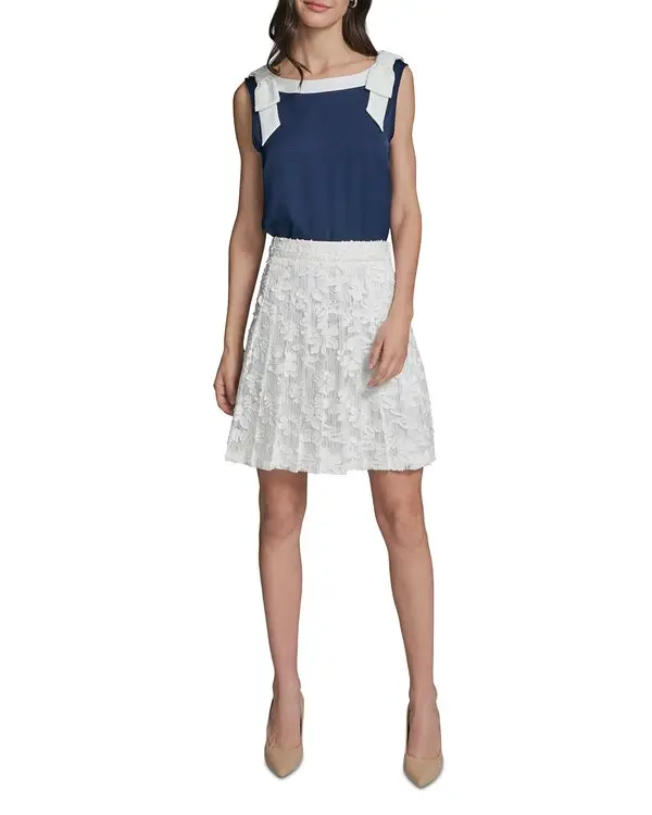 Karl Lagerfeld Paris Mini Lace Skirt