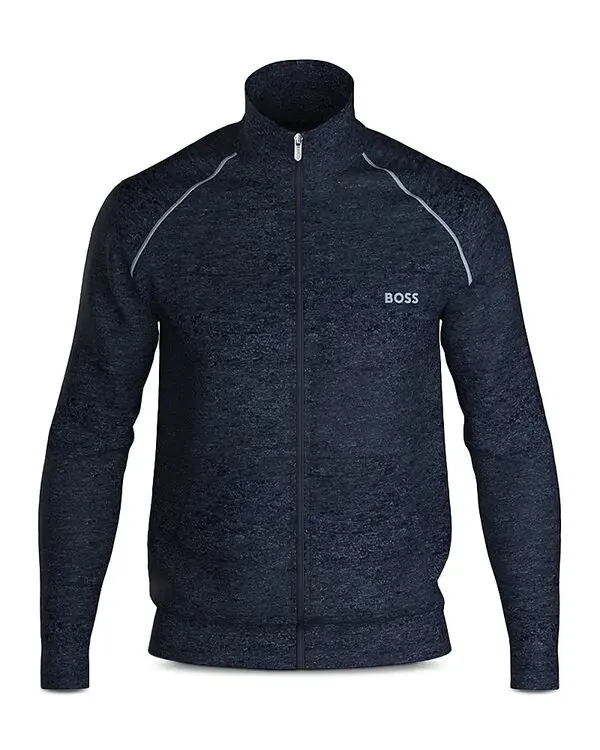 BOSS Logo Track Jacket - Open Blue