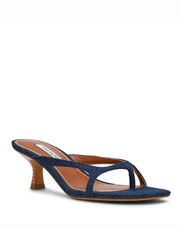 Steve Madden Brienna Slide Sandals - Denim