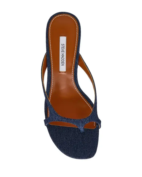 Steve Madden Brienna Slide Sandals - Denim