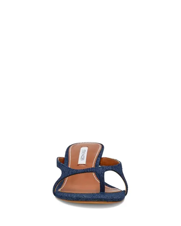 Steve Madden Brienna Slide Sandals - Denim