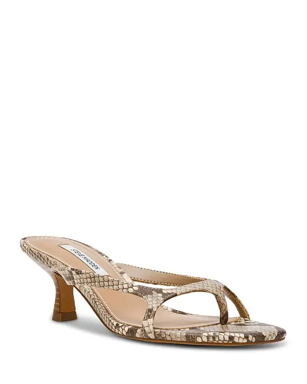 Steve Madden Brienna Slide Sandals - Snake