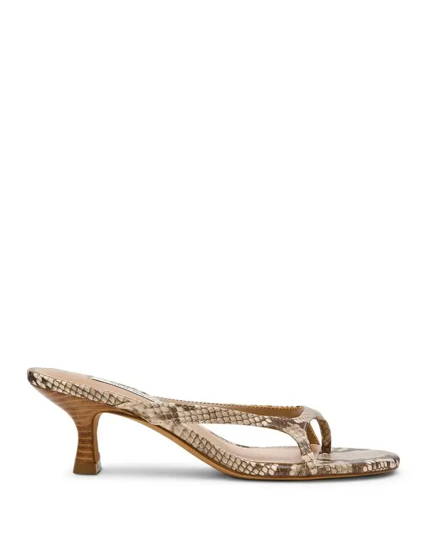 Steve Madden Brienna Slide Sandals - Snake