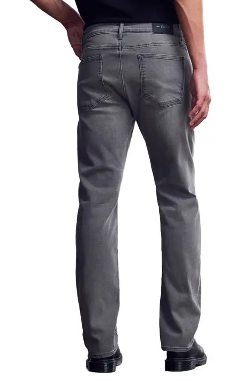 GENERAL DENIM WORKS Bridge Straight-leg Jeans - Mid Smoke Brushed