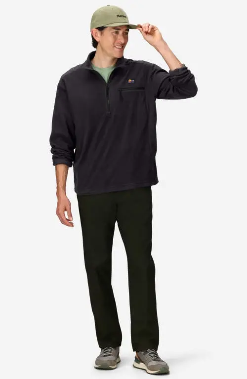 MARMOT Upward Half Zip Fleece Pullover - Black