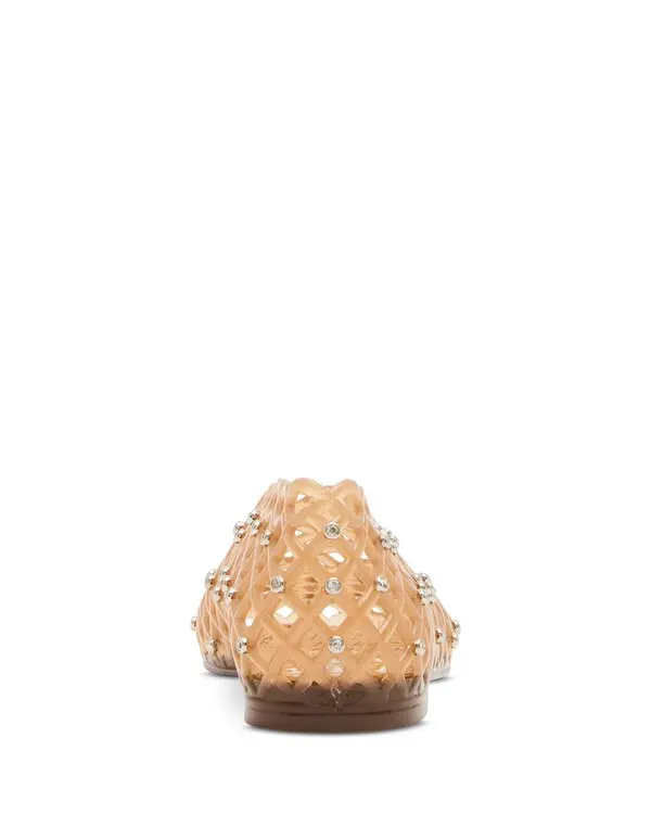 Steve Madden Grove Rhinestone Flats - Tan