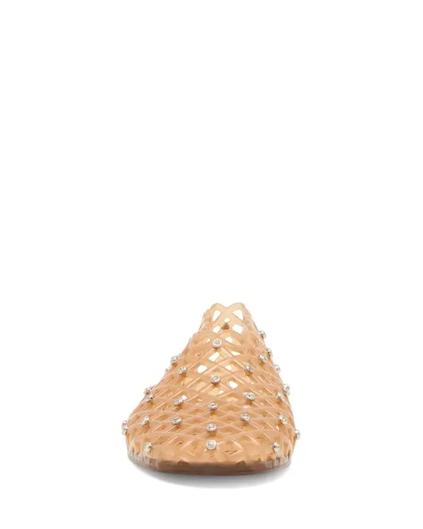 Steve Madden Grove Rhinestone Flats - Tan