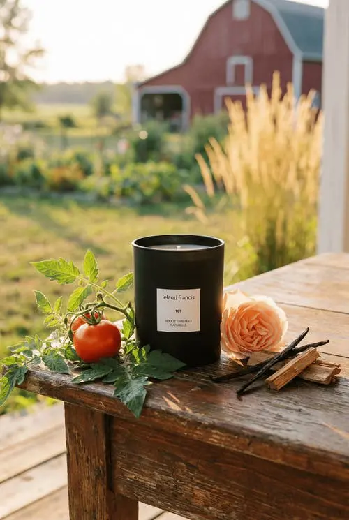LELAND FRANCIS 109bougie Parfumée Naturelle Candle