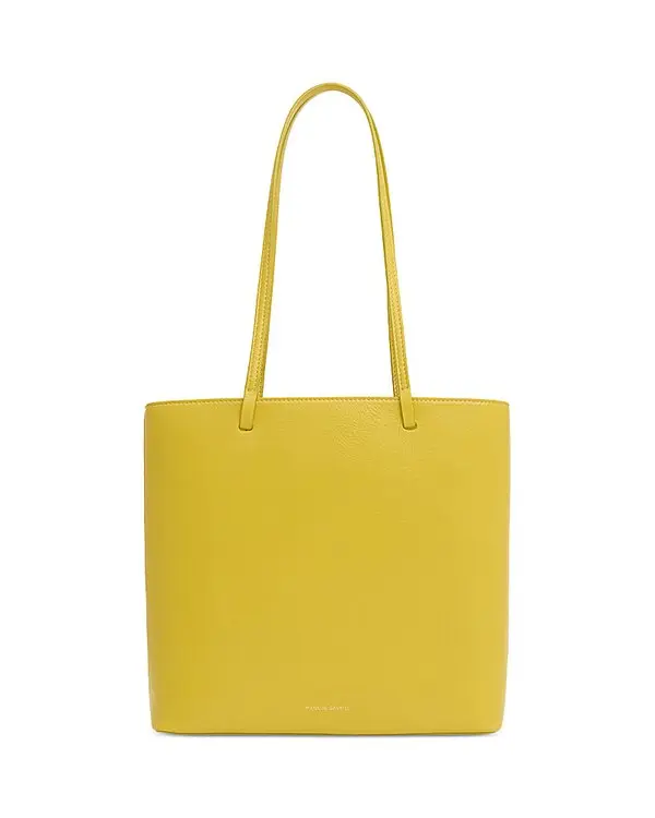 MANSUR GAVRIEL Filo Leather Tote Bag - Citrus