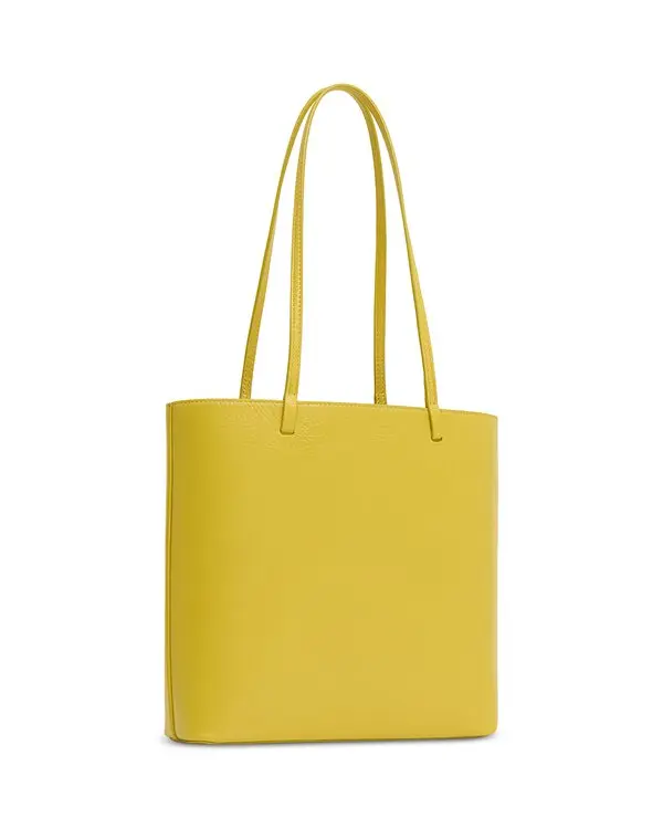 MANSUR GAVRIEL Filo Leather Tote Bag - Citrus