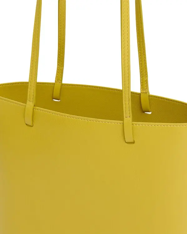 MANSUR GAVRIEL Filo Leather Tote Bag - Citrus