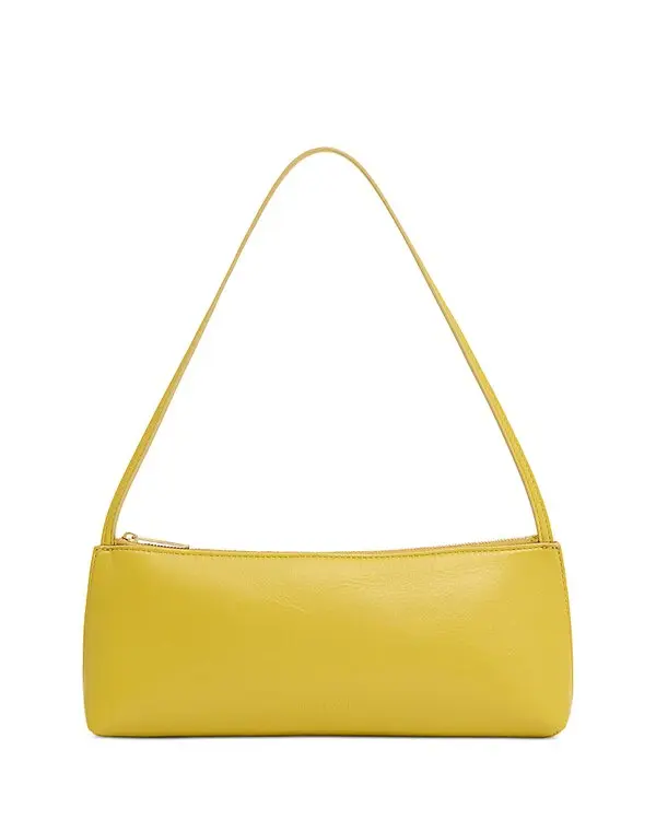 MANSUR GAVRIEL Gaia Leather Baguette Shoulder Bag - Citrus