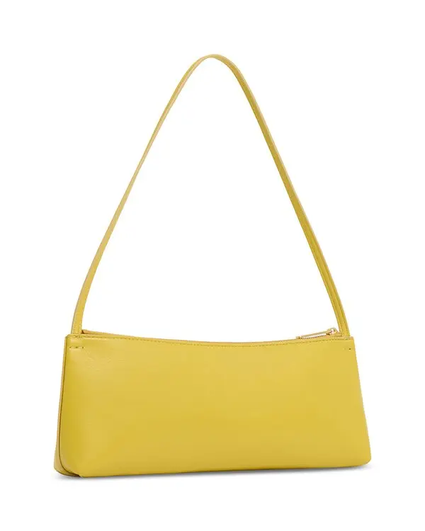 MANSUR GAVRIEL Gaia Leather Baguette Shoulder Bag - Citrus