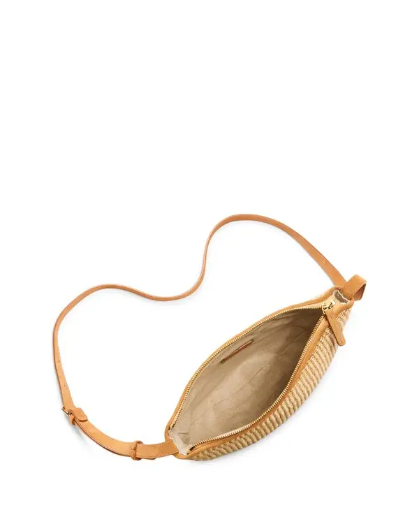 MANSUR GAVRIEL Raffia Moon Sling Bag