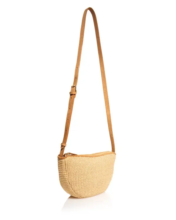 MANSUR GAVRIEL Raffia Moon Sling Bag