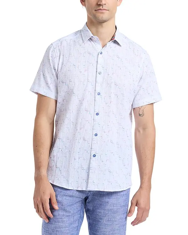Robert Graham Kingshold Textured Pattern Shirt
