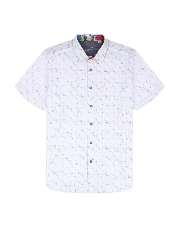 Robert Graham Kingshold Textured Pattern Shirt