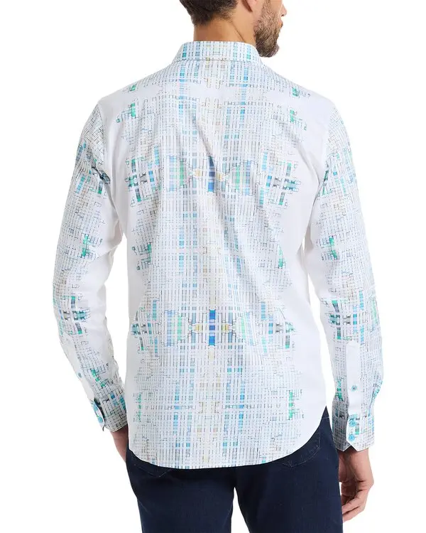 Robert Graham Westhorpe Box Pattern Woven Shirt