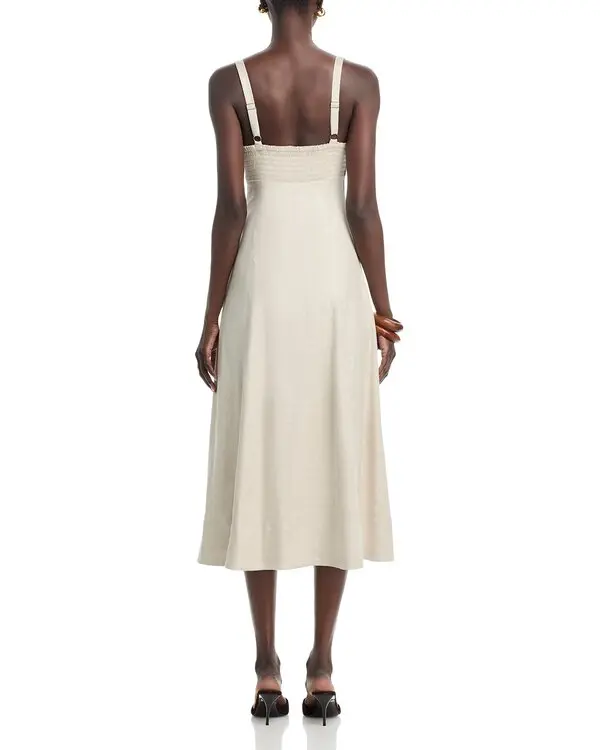 TOCCIN Arya Bustier Midi Dress - Desert
