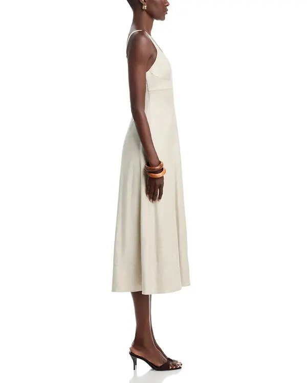TOCCIN Arya Bustier Midi Dress - Desert