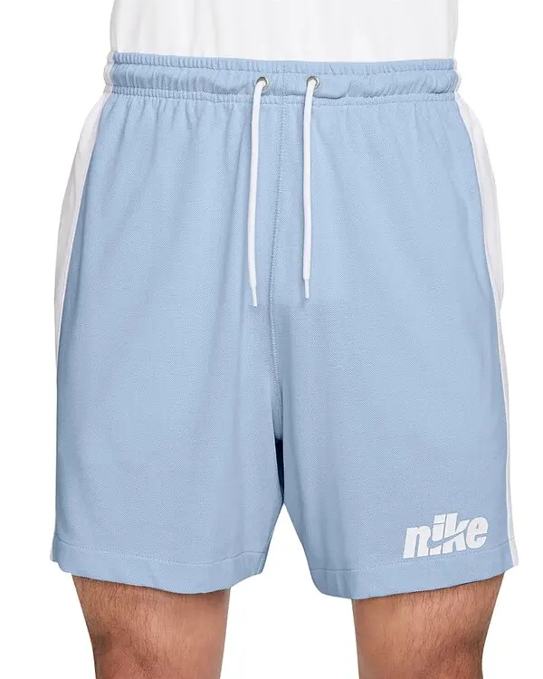Nike Sportswear Club Knit Flow Shorts - Hydrogen Blue/white