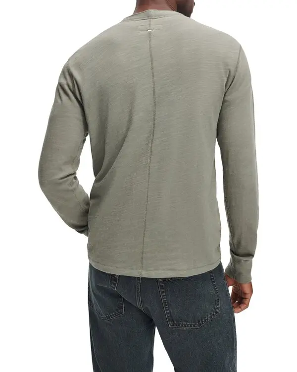 Rag & Bone Classic Flame Henley Tee - Lichen