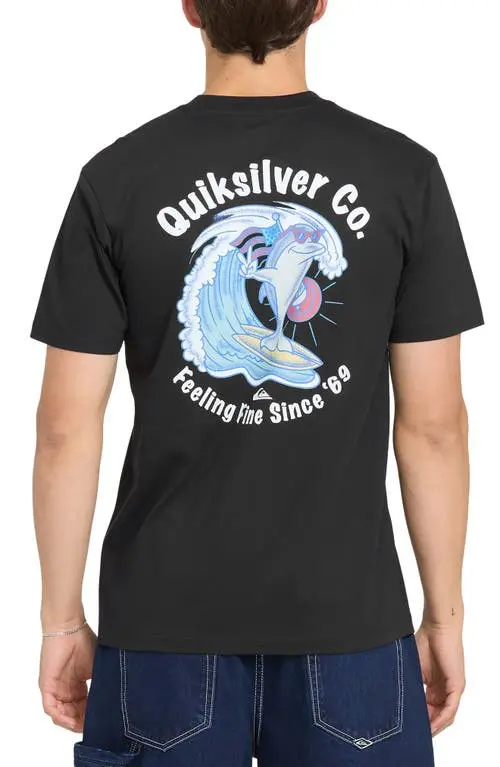 Quiksilver Patriot Dolphin Mt0 Graphic T-shirt