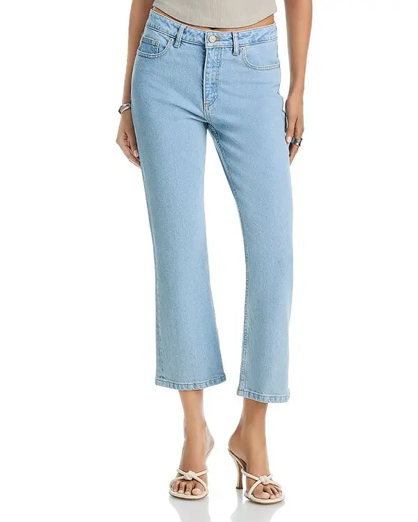 Cinq À Sept Cropped Stevie High Rise Jeans - Mist