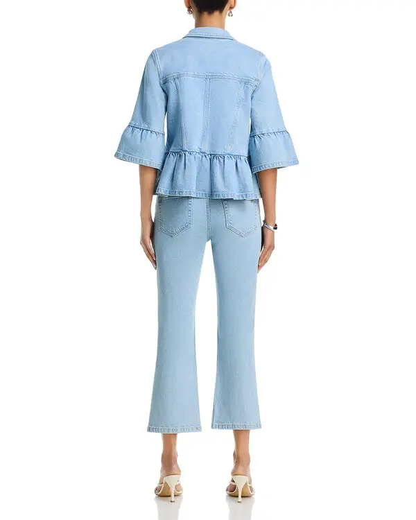 Cinq À Sept Cropped Stevie High-rise Jeans
