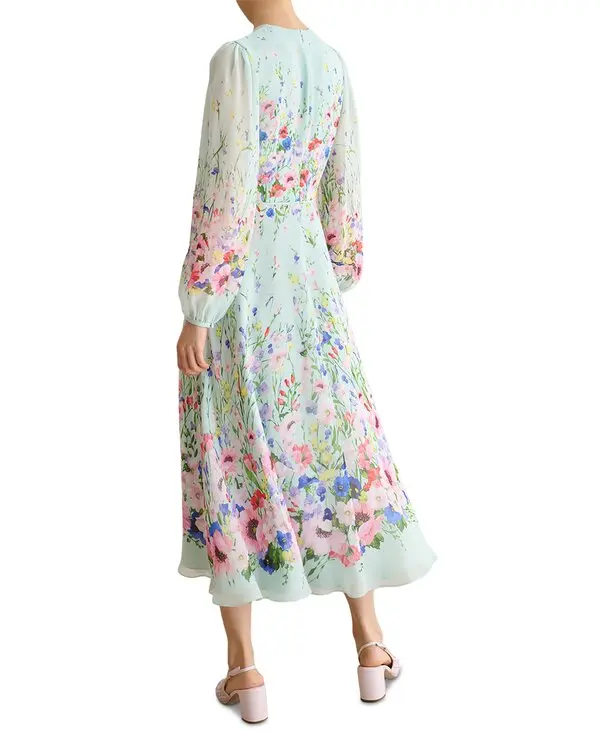 HOBBS LONDON Petite Monica Silk Dress