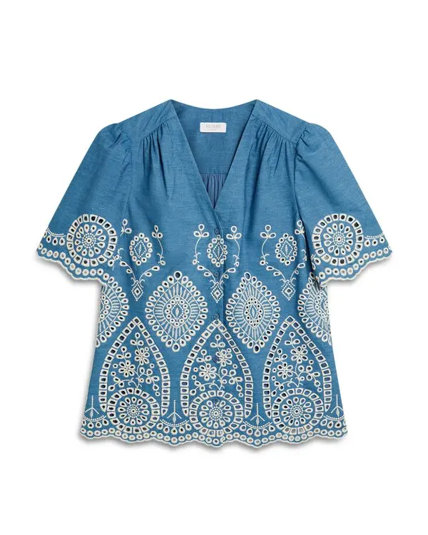 HOBBS LONDON Broderie Shirt