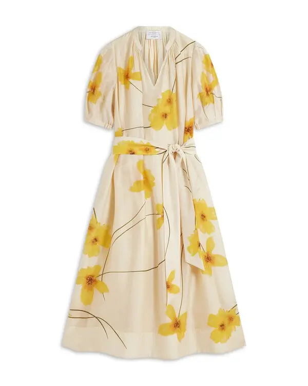 HOBBS LONDON Limited Edition Floral Midi Dress