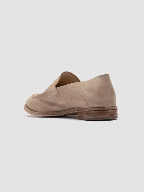 Officine Creative Lexikon 516 Leather Penny Loafers - Beige